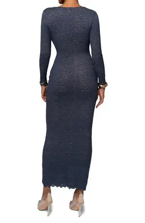 JLUXLABEL Reunited Lace Maxi Dress - Blue