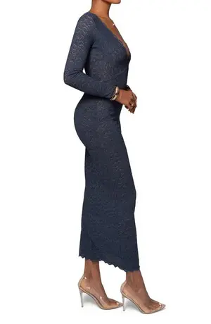 JLUXLABEL Reunited Lace Maxi Dress - Blue