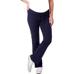 24seven Comfort Apparel Flowy Sweatpants For Women