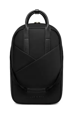 LUX AND NYX Slim Origami Convertible Backpack - Black