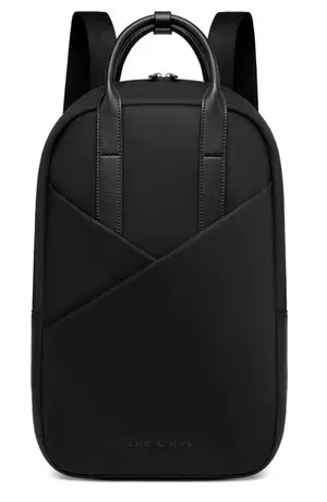 LUX AND NYX Slim Origami Convertible Backpack - Black