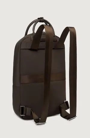 LUX AND NYX Slim Origami Convertible Backpack - Espresso