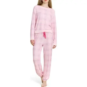 Honeydew Intimates Honeydew Star Seeker Brushed Jersey Pajamas Budding Plaid
