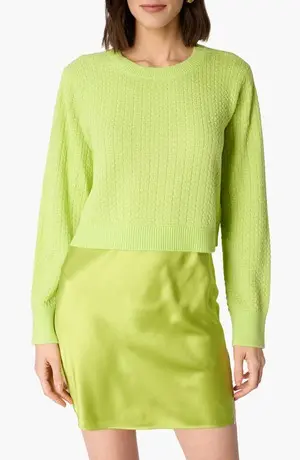 Cami Nyc Lesley Crewneck Sweater - Key Lime