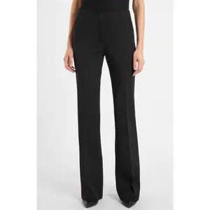 Santorelli Beth Mid-rise Flared Pant - Onyx
