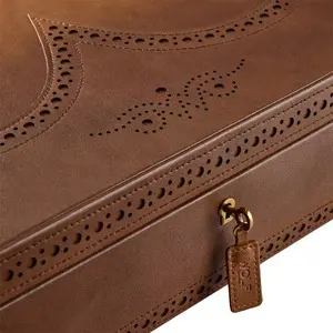 Wolf Brogue 10-piece Watch Box