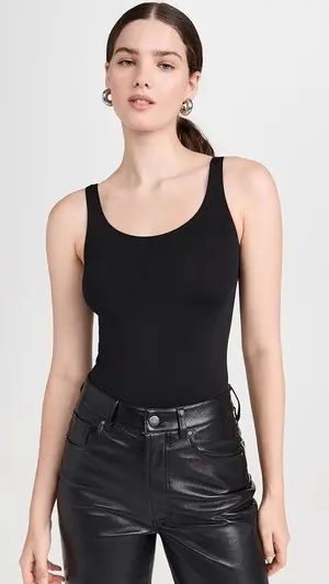 Wolford Jamaika String Thong Bodysuit - Black