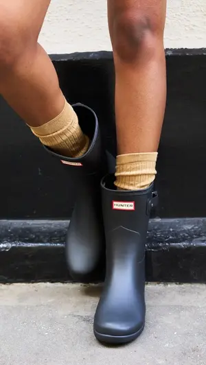 Hunter Refined Short Matte Boots