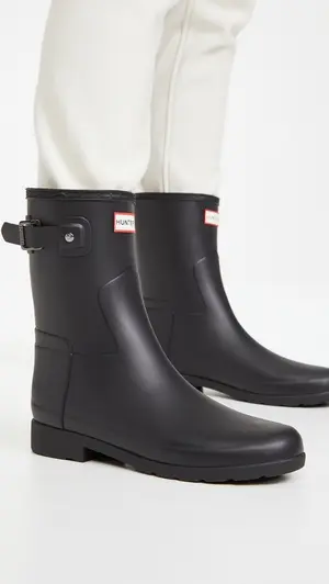 Hunter Refined Short Matte Boots