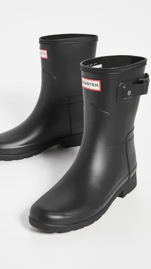 Hunter Refined Short Matte Boots