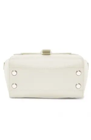 Senreve Midi Maestra Pebbled Leather Handbag - Cream