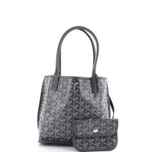 Goyard Anjou Reversible Tote Coated Canvas Mini