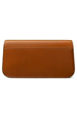 Tory Burch Robinson Spazzolato Leather Shoulder Bag