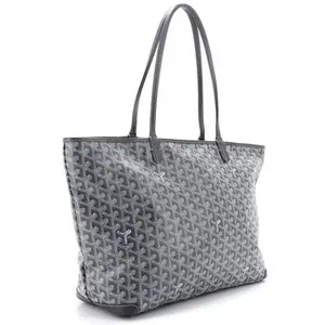 Goyard Artois Tote Coated Canvas Mm - Grey