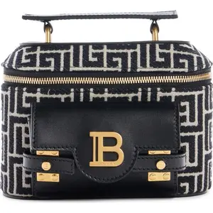 Balmain B-buzz Monogram Vanity Crossbody Bag
