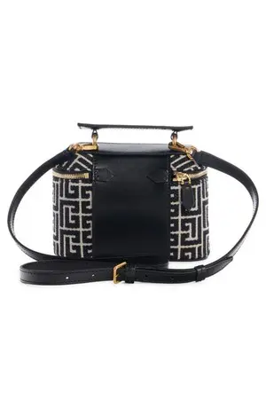 Balmain B-buzz Monogram Vanity Crossbody Bag