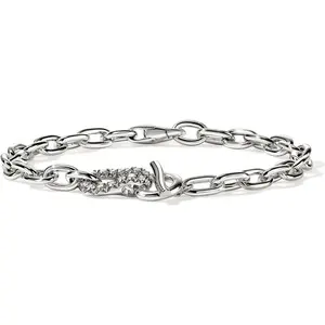 John Hardy Surf Bracelet, Sterling Diamonds