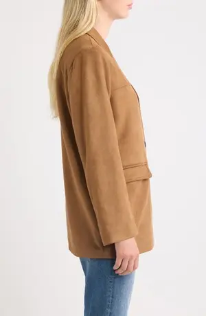 24COLOURS Faux Suede Blazer