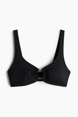 H&m Padded Bikini Top Black