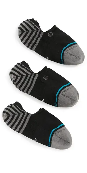 Stance Sensible 3-Pack Socks Black