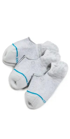 Stance Sensible 3-Pack Socks Heather Gray