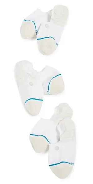 Stance Sensible 3-Pack Socks White