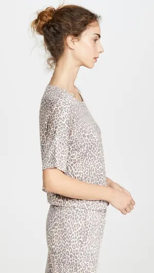 Honeydew Intimates Sun Lover Lounge Pajama Set - Leopard