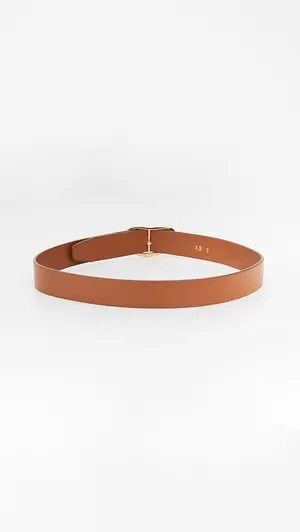 LIZZIE FORTUNATO Wide Georgia Belt - Tan