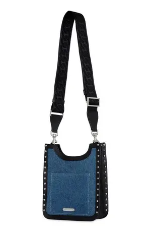 Rebecca Minkoff Mini Darren Feed Bag - Denim