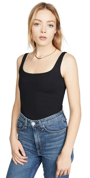 Susana Monaco Everyday Tank Top - Black