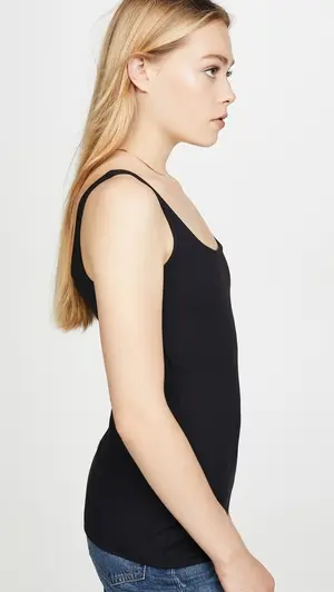 Susana Monaco Everyday Tank Top - Black