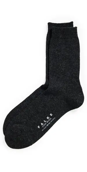Falke Cozy Wool Socks Anthracite Mel