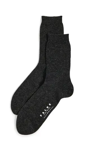 Falke Cozy Wool Socks - Anthracite