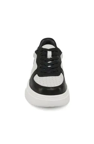 J/SLIDES NYC Felix Platform Sneakers - Black White