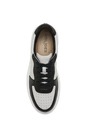 J/SLIDES NYC Felix Platform Sneakers - Black White