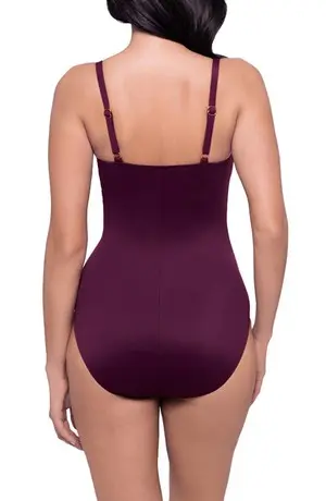 Miraclesuit Network News Mariposa Underwire One-piece Swimsuit