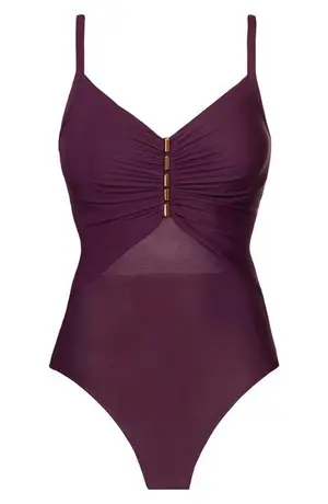 Miraclesuit Network News Mariposa Underwire One-piece Swimsuit