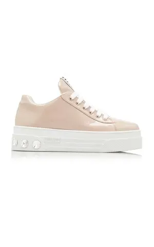 Miu Miu Patent Leather Sneakers