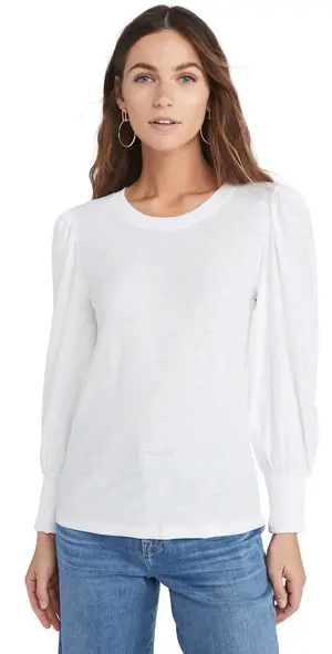 Nation Ltd Loren Smocked Tee