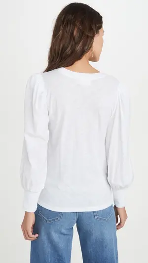 Nation Ltd Loren Smocked Tee