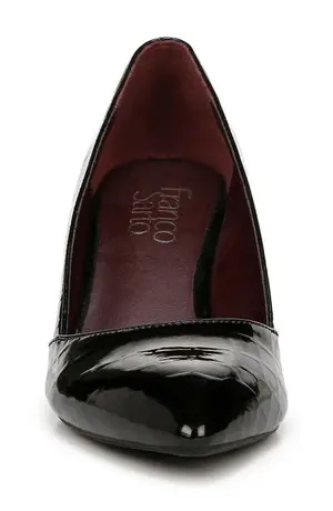 Franco Sarto Frankie Pointed Toe Wedge Pump - Black
