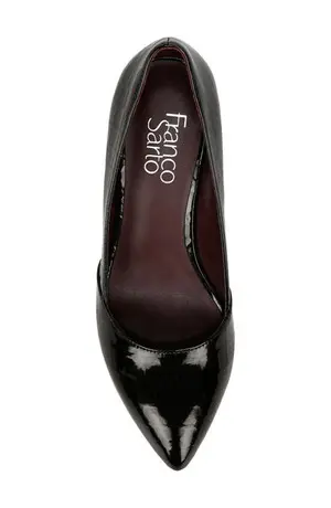 Franco Sarto Frankie Pointed Toe Wedge Pump - Black