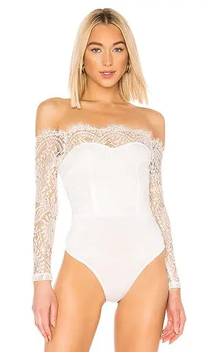 Superdown Rivka Off Shoulder Bodysuit