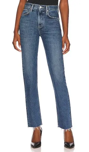 AGOLDE Cherie High Rise Straight Jeans - Range