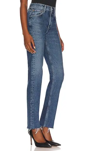 AGOLDE Cherie High Rise Straight Jeans - Range