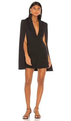 Katie May Boss Lady Mini Cape Dress