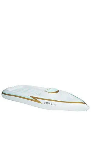 FUNBOY Yacht Inflatable Pool Float In White
