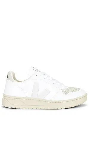VEJA V-10 Sneaker - Full White & Natural
