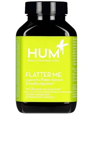 HUM Flatter Me Plus Digestive Enzyme Supplement - N,a