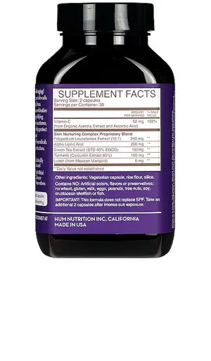HUM Turn Back Time Turmeric Supplement